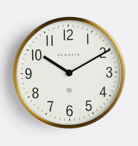 Mr Edwards Brass Clock | Rejuvenation