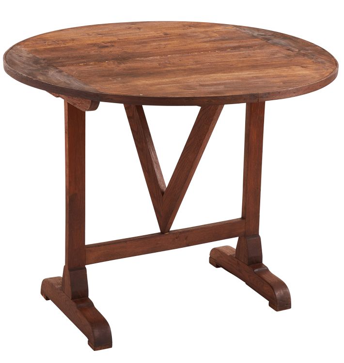 Folding French Wine Tasting Table | Rejuvenation