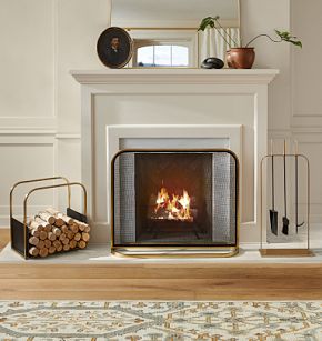 Colby Modern Fireplace Collection | Rejuvenation