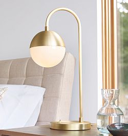 Brushed Satin Brass Table Lamps Rejuvenation