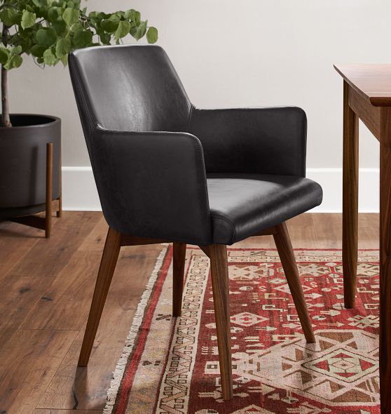Dexter Leather Arm Chair | Rejuvenation