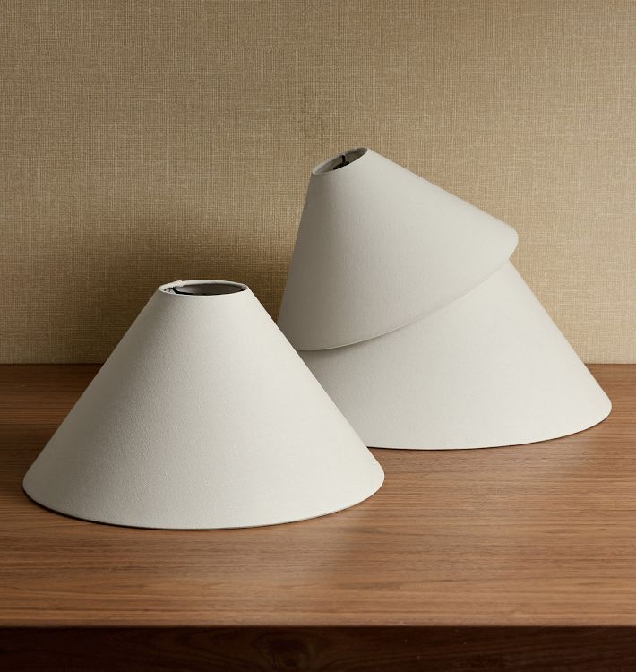 Sloped Fabric Lamp Shade | Rejuvenation