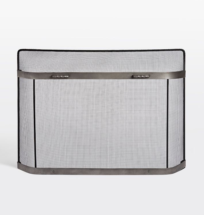 Forged Iron Fireplace Screen | Rejuvenation