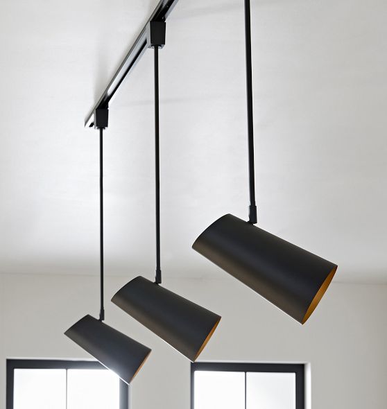 Track Lighting Art Glass