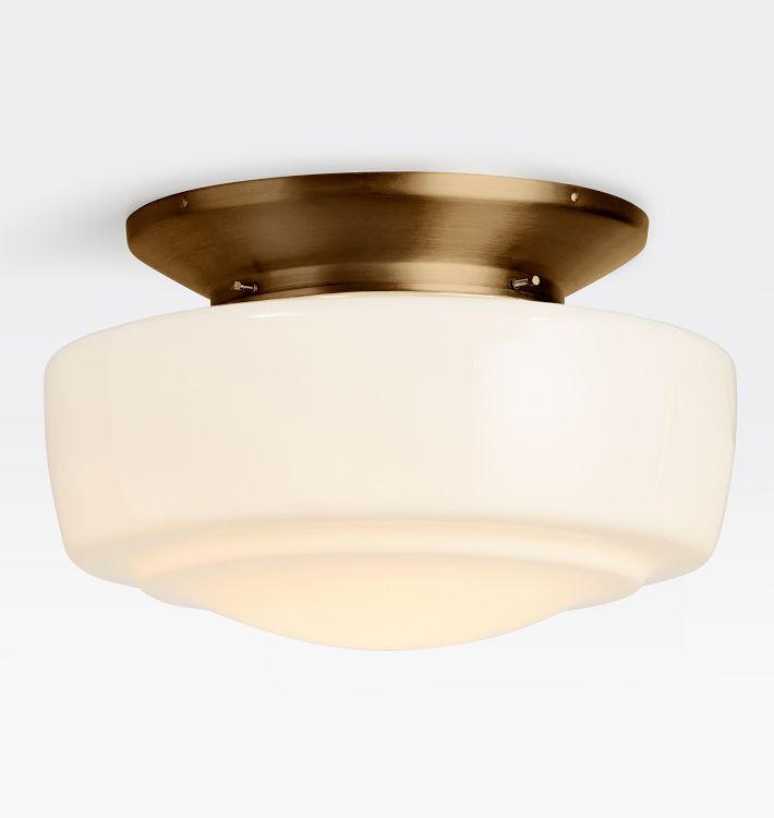 Foster 8in Flush Mount Fixture | Rejuvenation