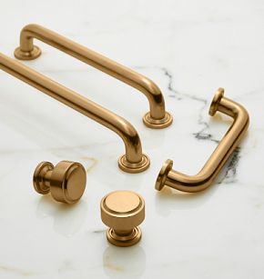 Ansel Cabinet Collection | Mid-Century Brass Design | Rejuvenation