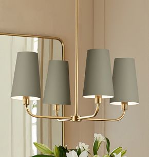 Ansel 25" 4-Light Chandelier | Rejuvenation