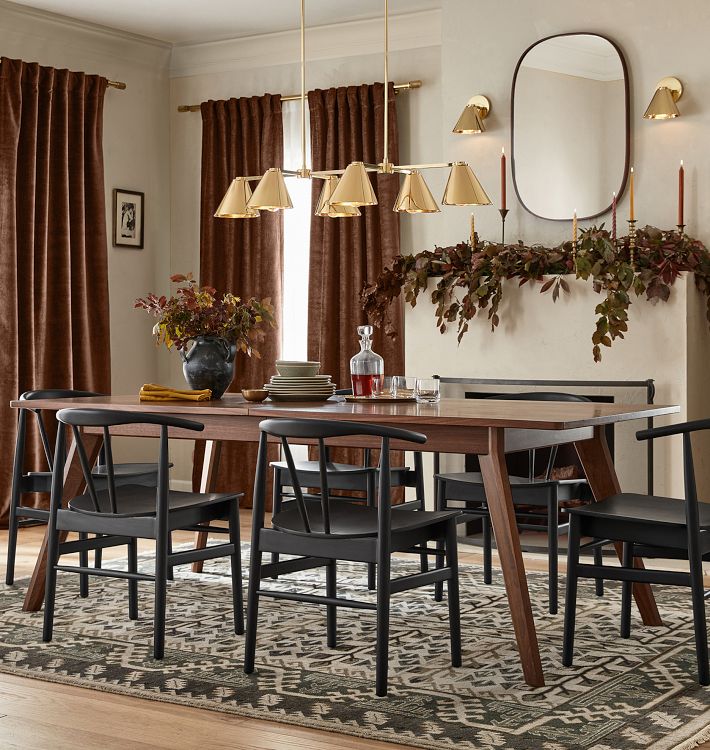 Goldson Dining Table, 72"-104" | Rejuvenation