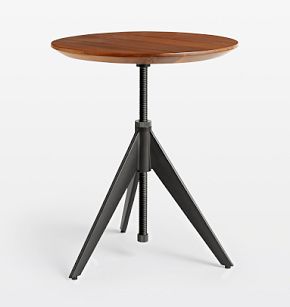 Open Box: Nye Adjustable Side Table - Walnut | Rejuvenation