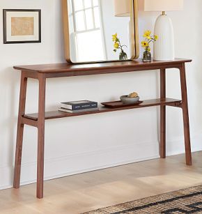 Bilquist Console Table | Solid Walnut Furniture | Rejuvenation
