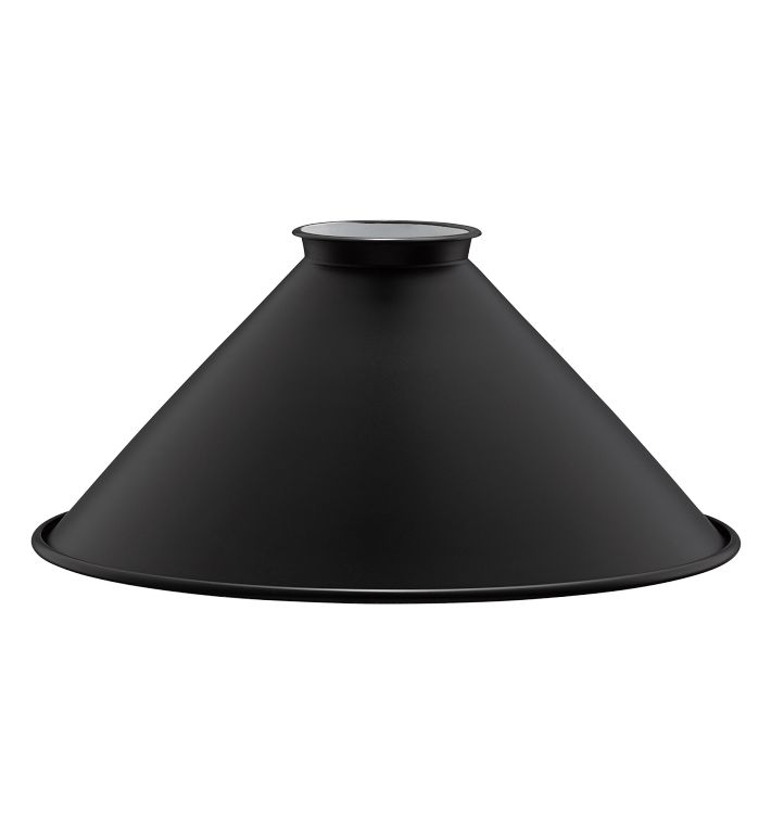 8" Industrial Painted Steel Cone Shade | Rejuvenation